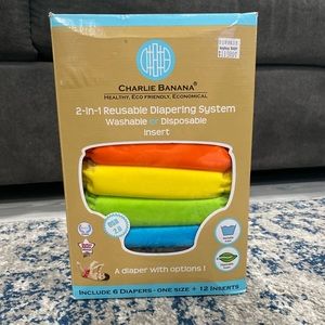 Charlie Banana | Accessories | Charlie Banana Cloth Diaper Set | Poshmark